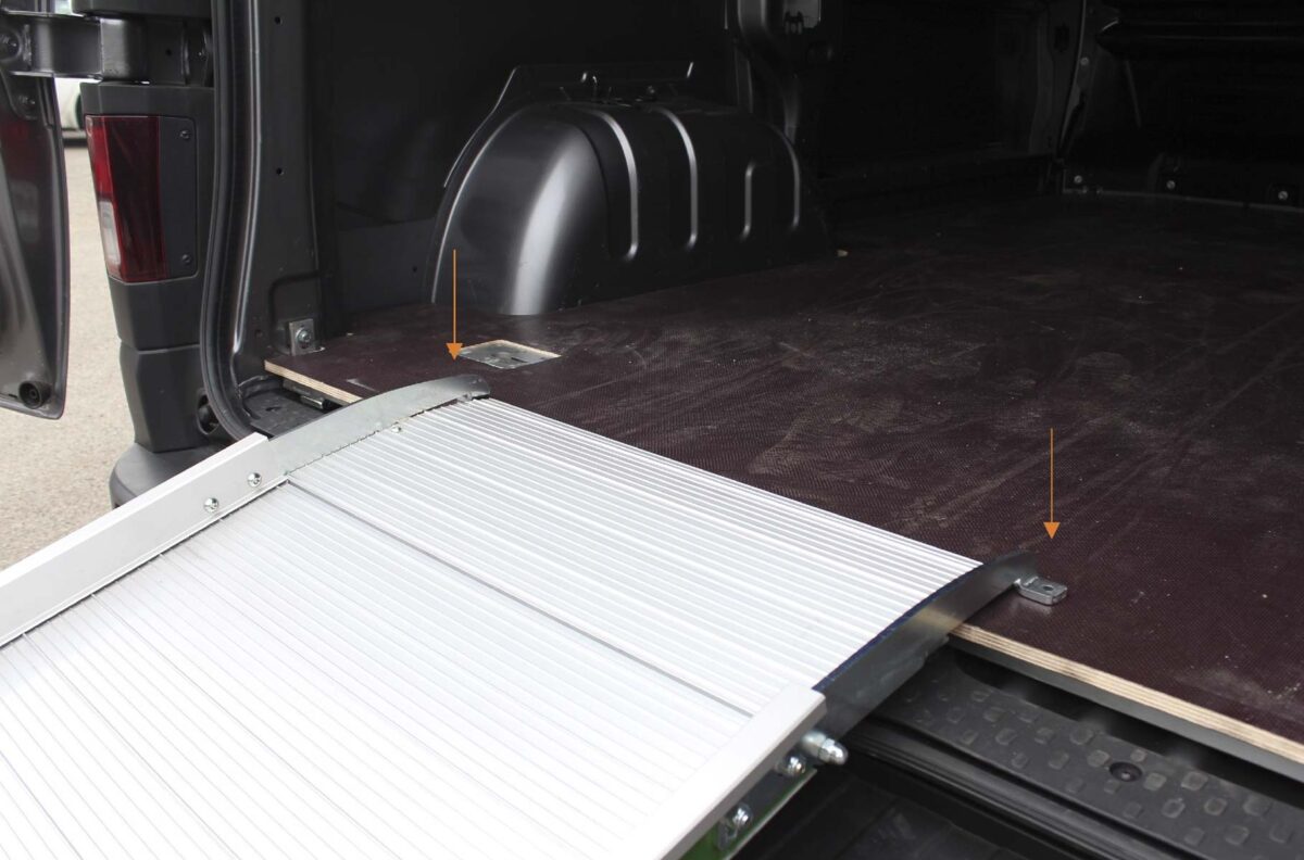 Rampa auto WM MOBILE (300kg) - Rampe auto pentru autoutilitare